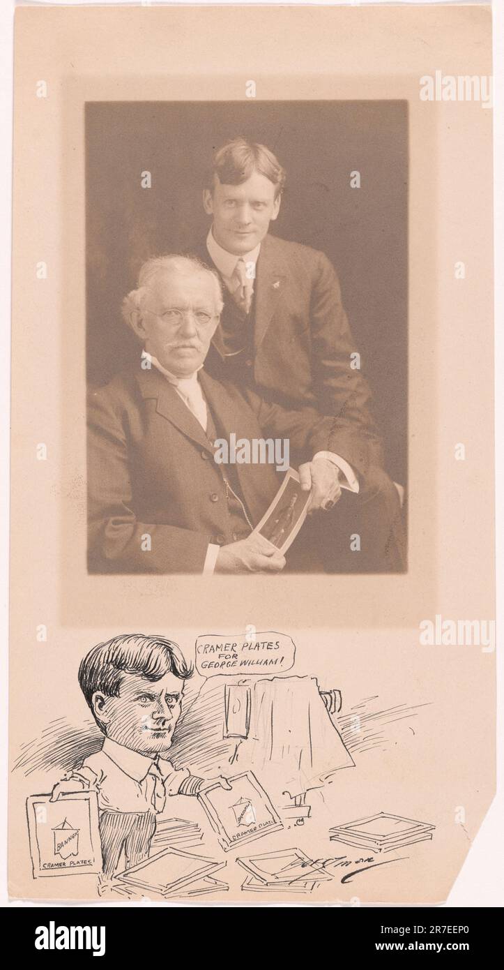Gustav Cramer and George William Harris c. 1908 Stock Photo - Alamy