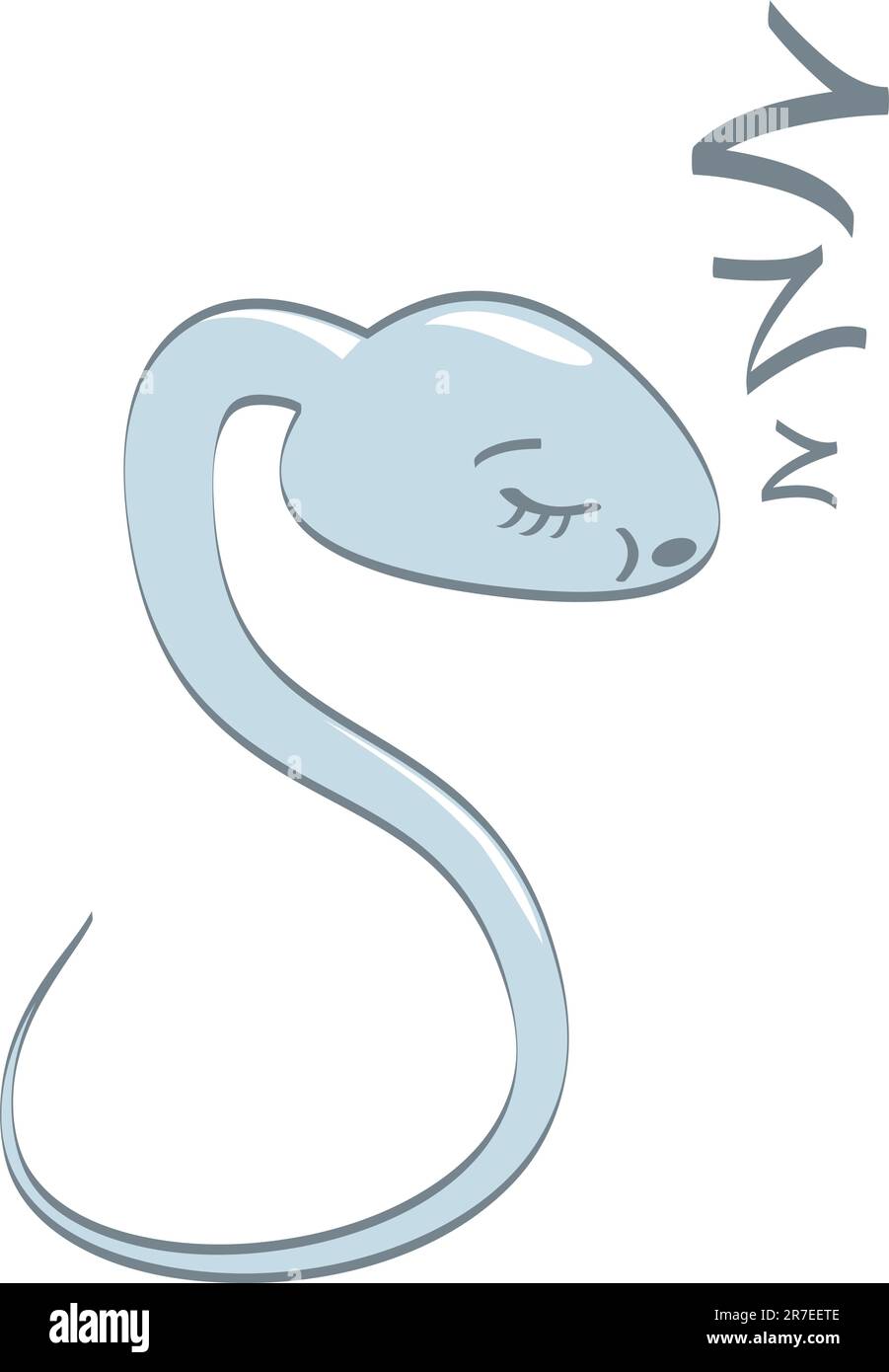 A cartoon depiction of a lazy sperm cell Stock Vector Image & Art - Alamy