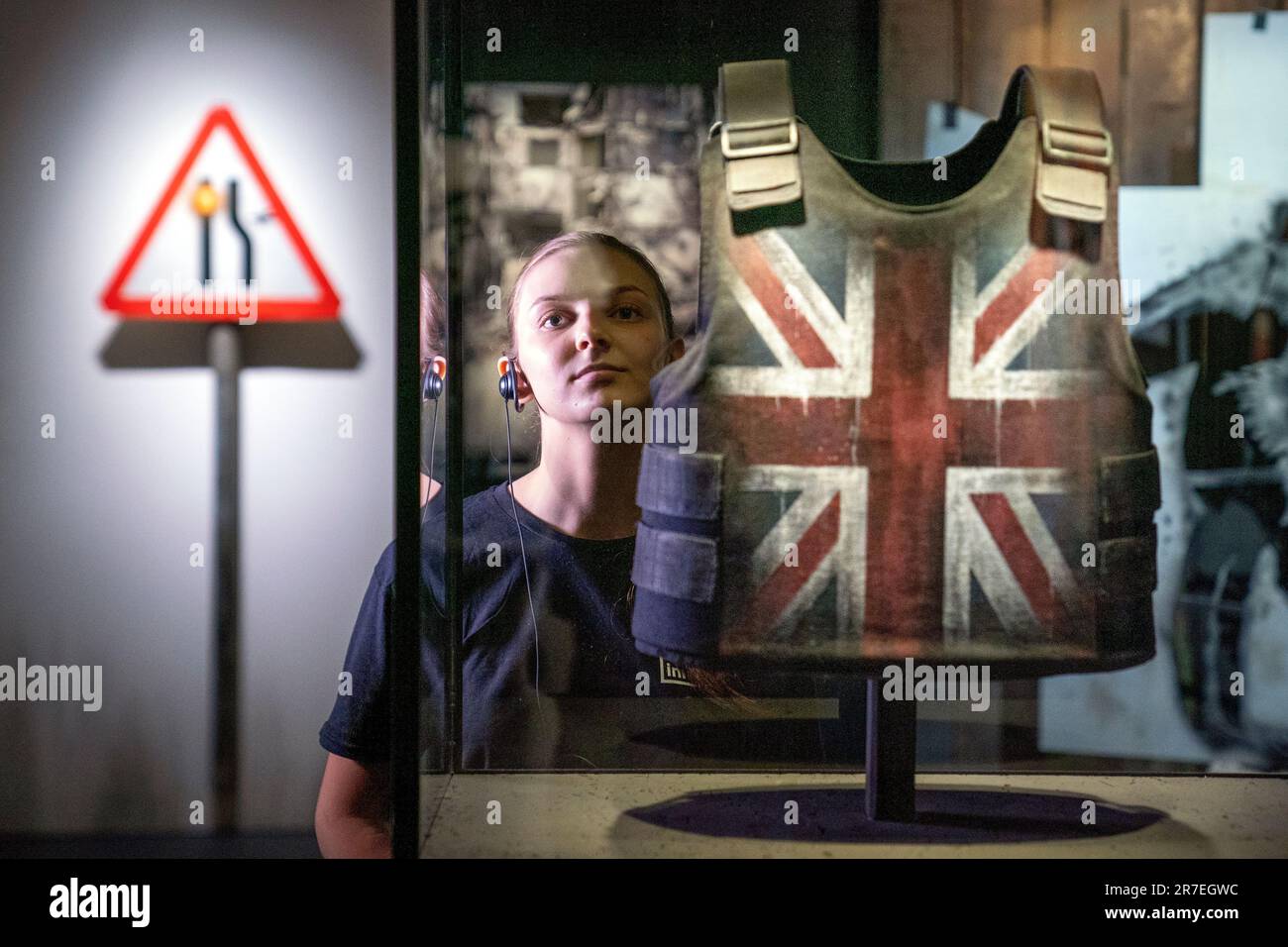 The stab-proof vest worn by Stormzy at Glastonbury in 2019 which was ...
