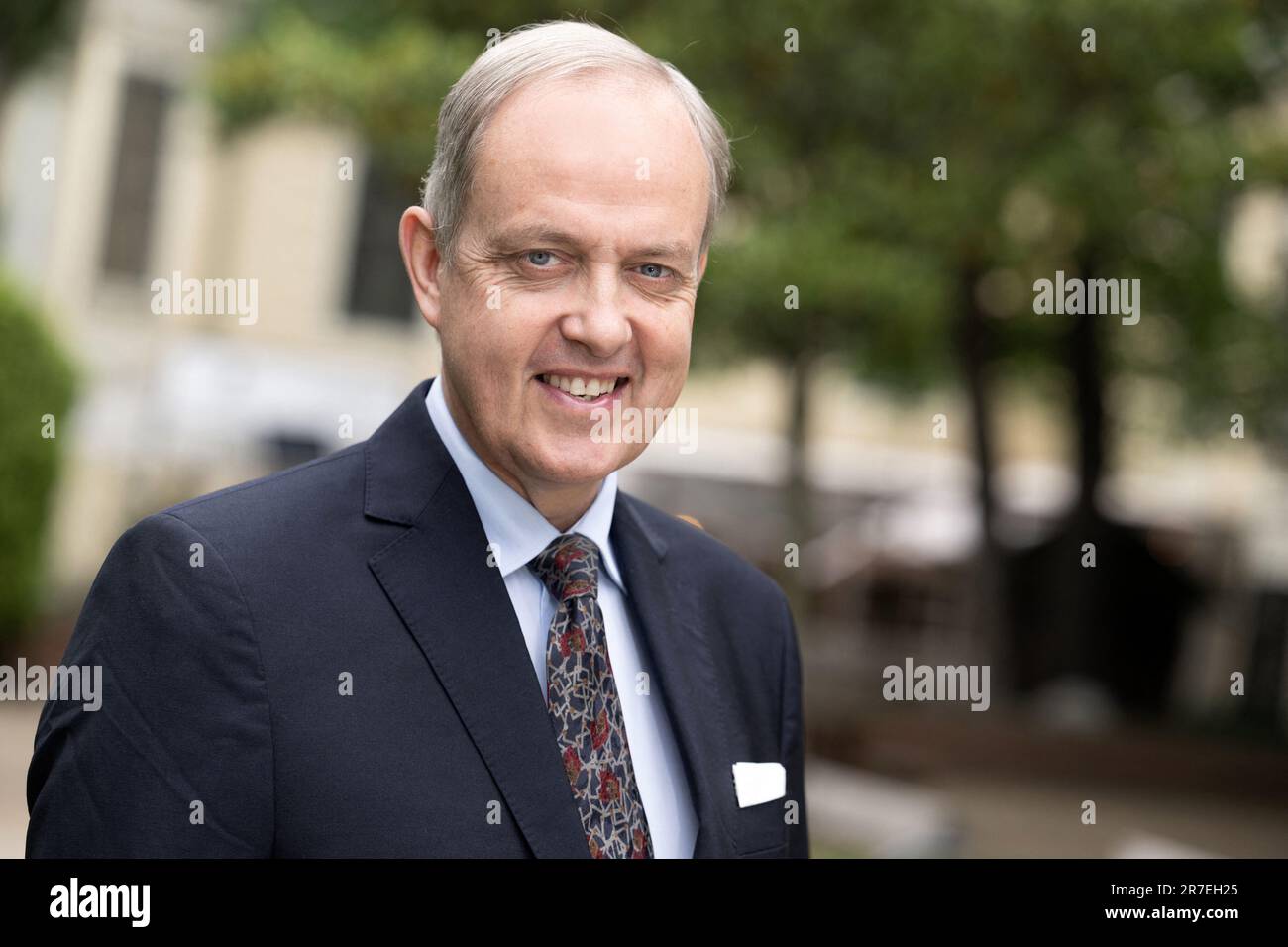 Count of Paris, Prince Jean of France ( Prince Jean d Orleans ) poses ...