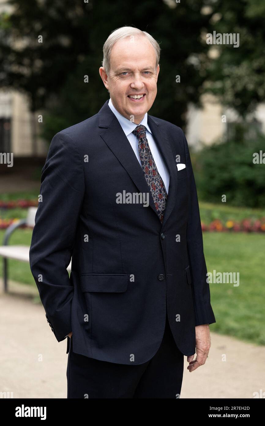 Count of Paris, Prince Jean of France ( Prince Jean d Orleans ) poses ...