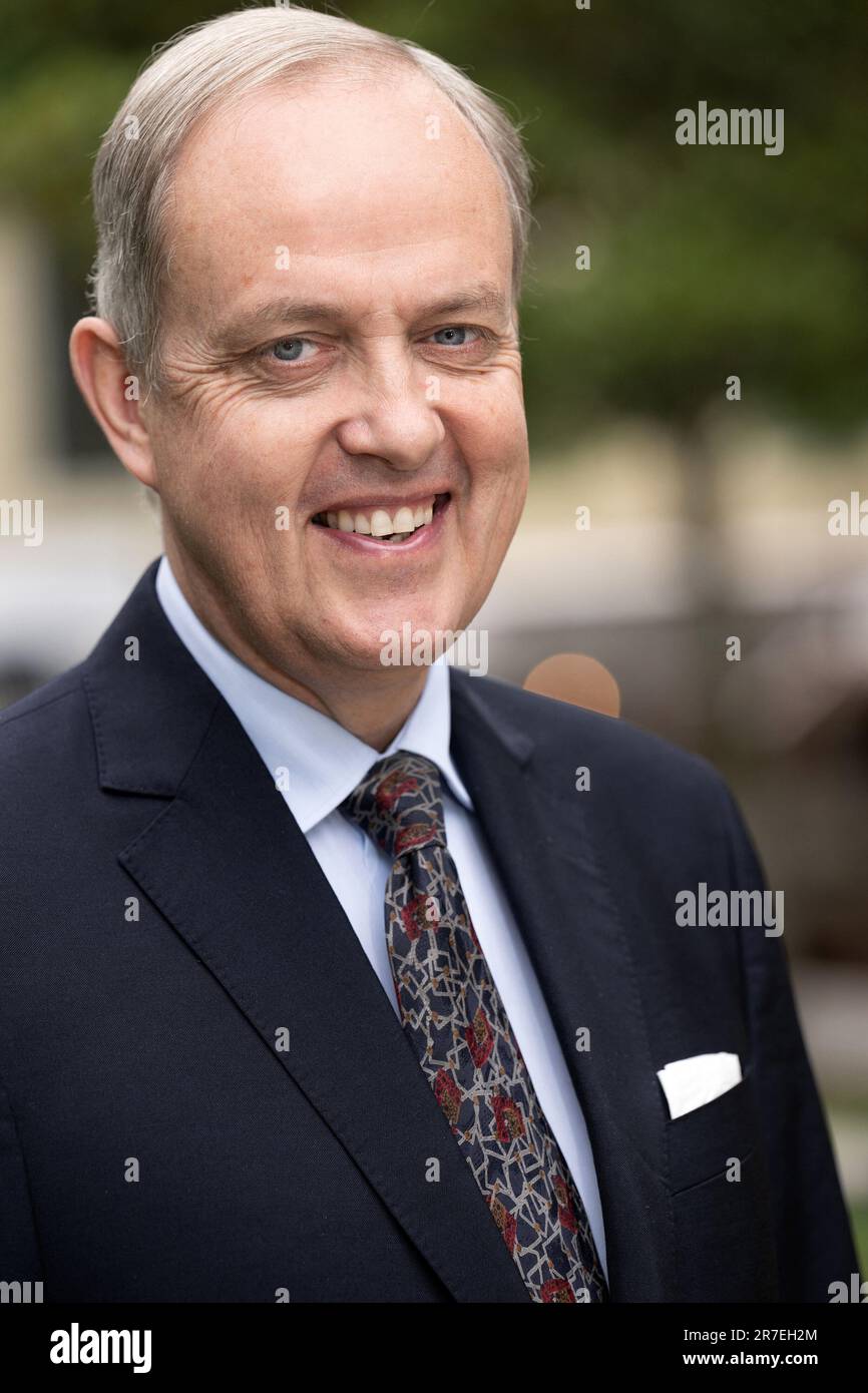 Count of Paris, Prince Jean of France ( Prince Jean d Orleans ) poses ...