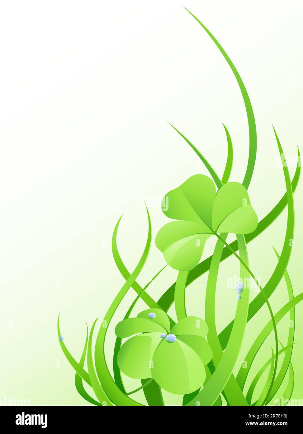 Picture clover leaves Stock Vector Images - Alamy