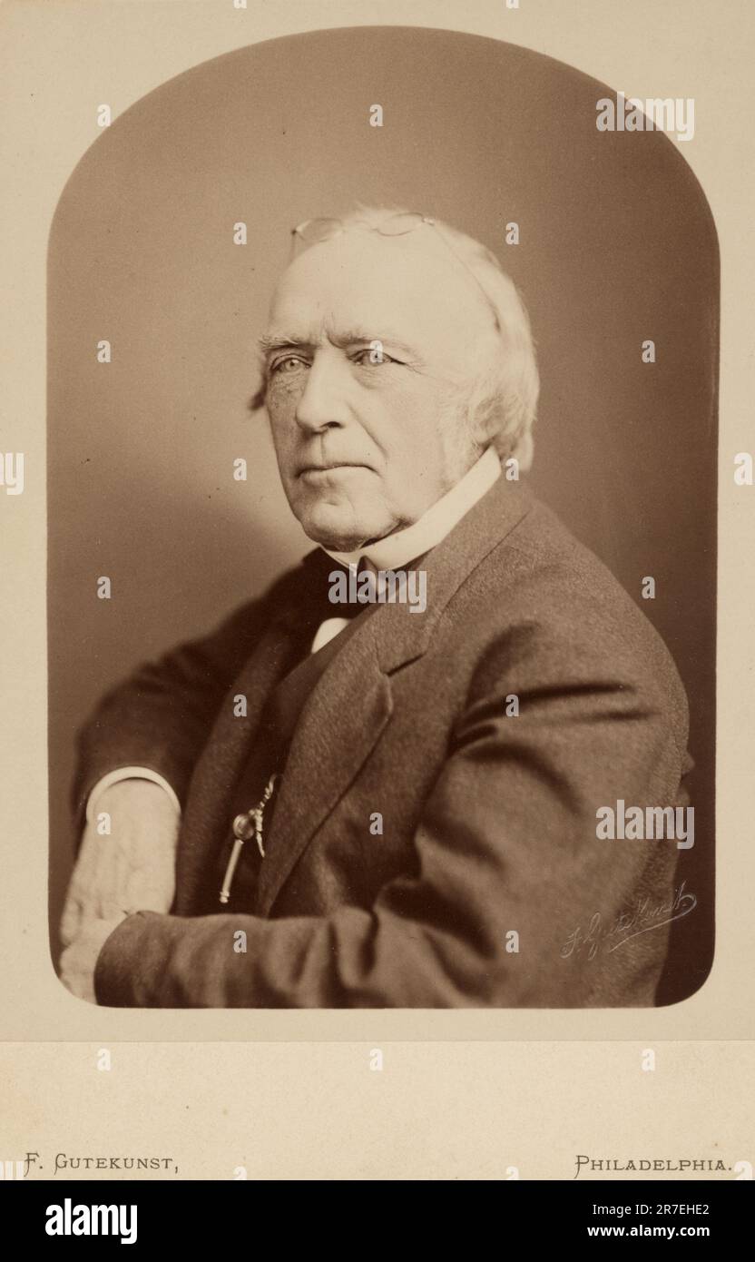 William Henry Furness c. 1875 Stock Photo - Alamy