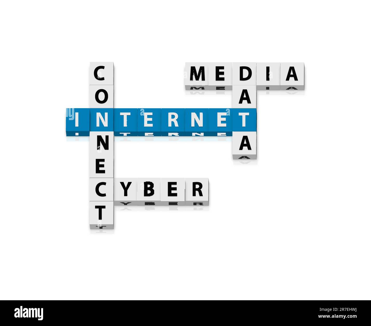 illustration of web texts on white background Stock Vector Image & Art ...