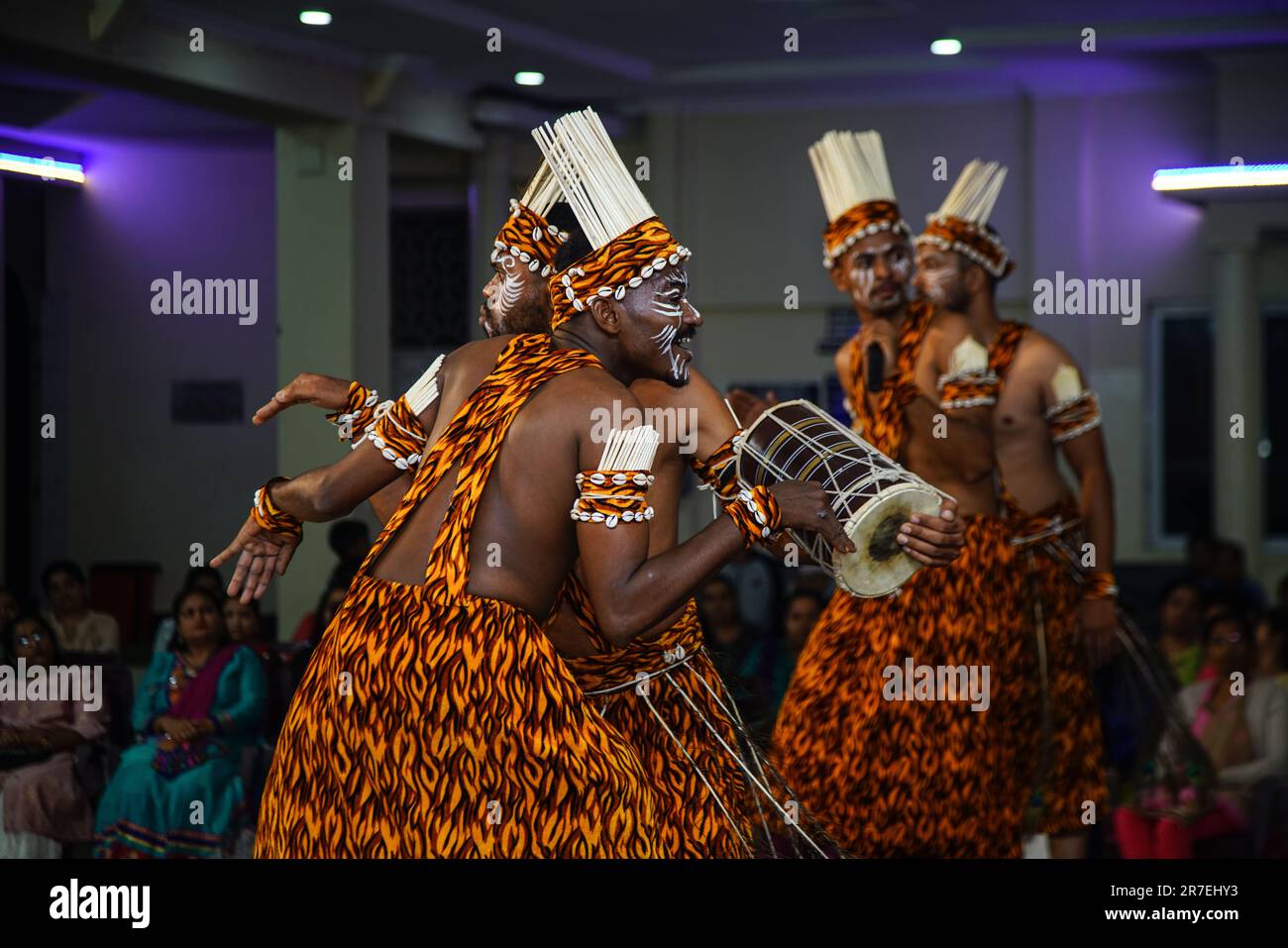 Members of the Sidi Dhamaal Sidi Goma - Saiyad Akbarmiya Gulamali ...