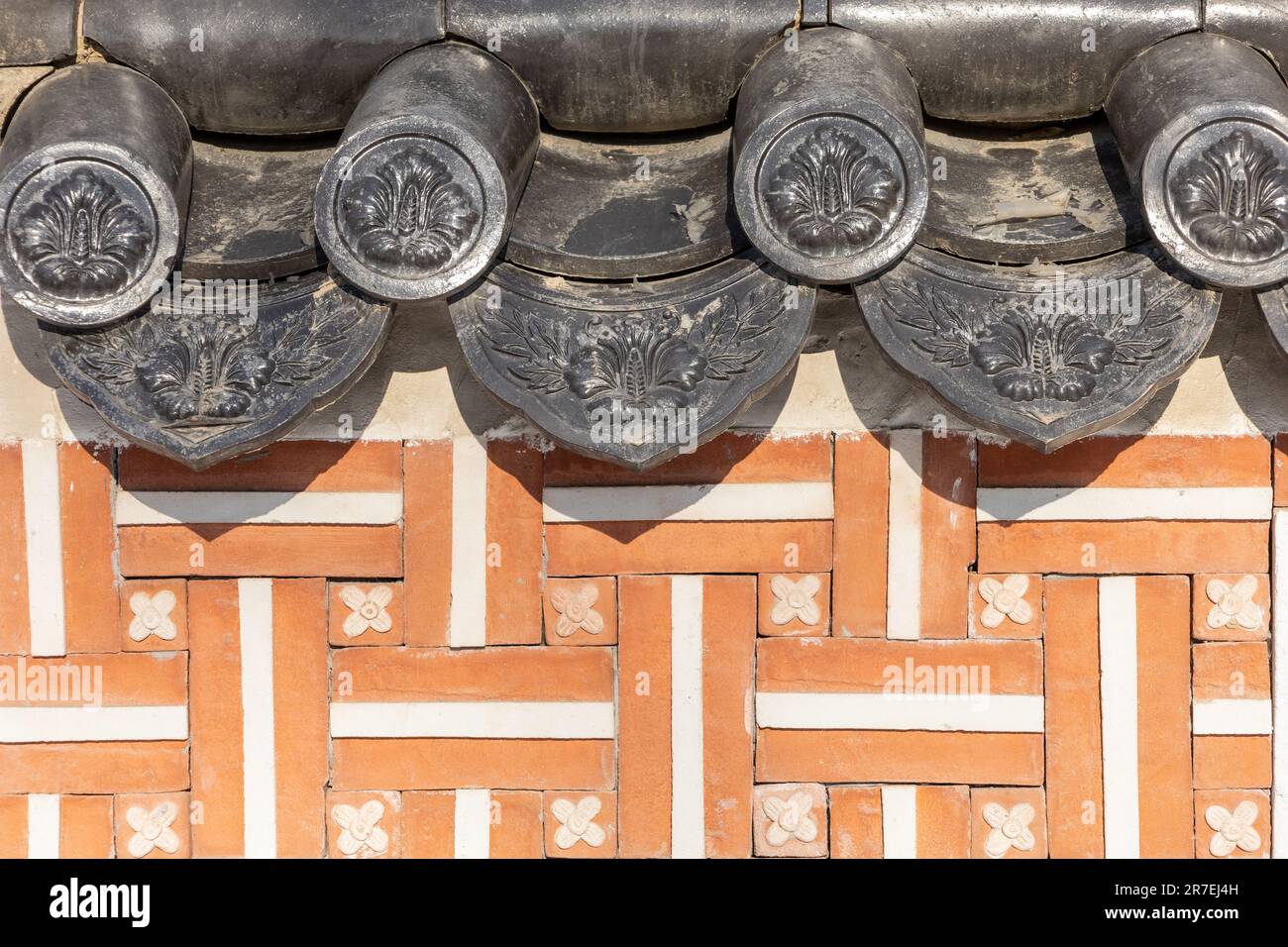 Seoul park elements, Korean national themes Stock Photo - Alamy