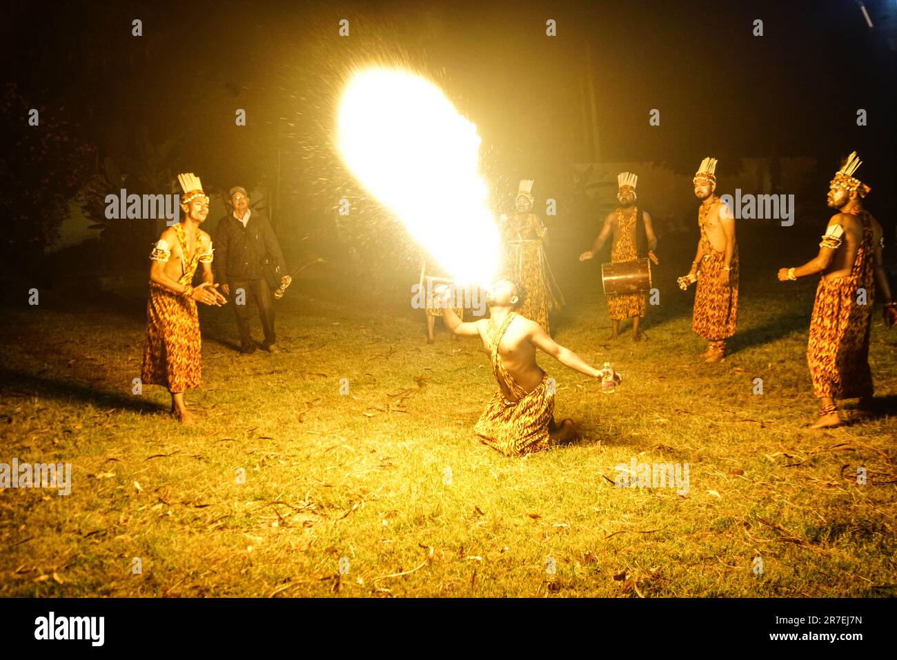 Members of the Sidi Dhamaal Sidi Goma - Saiyad Akbarmiya Gulamali ...