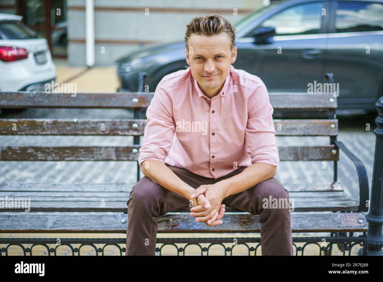 Man exudes hi-res stock photography and images - Alamy