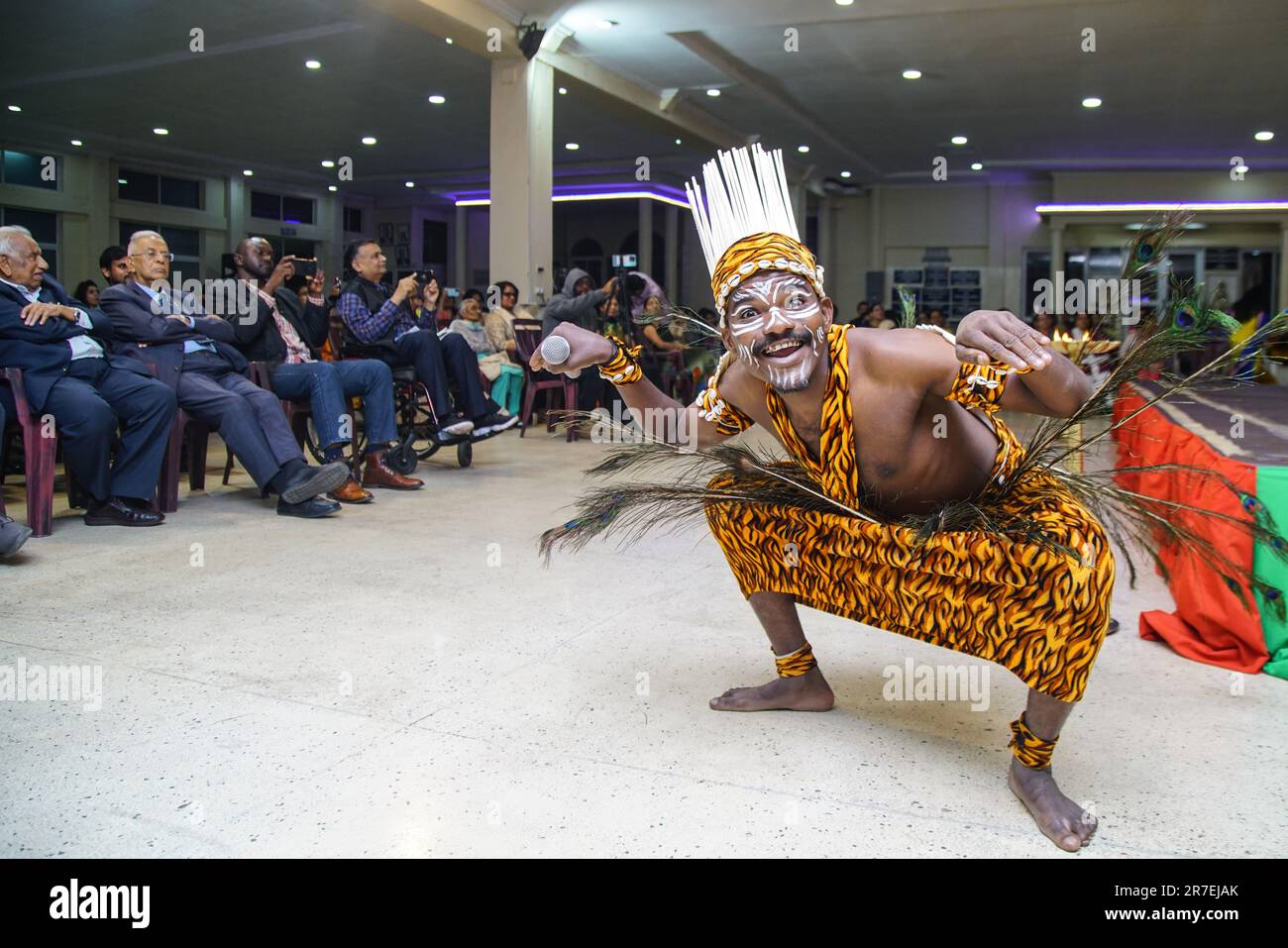 A member of the Sidi Dhamaal Sidi Goma - Saiyad Akbarmiya Gulamali ...