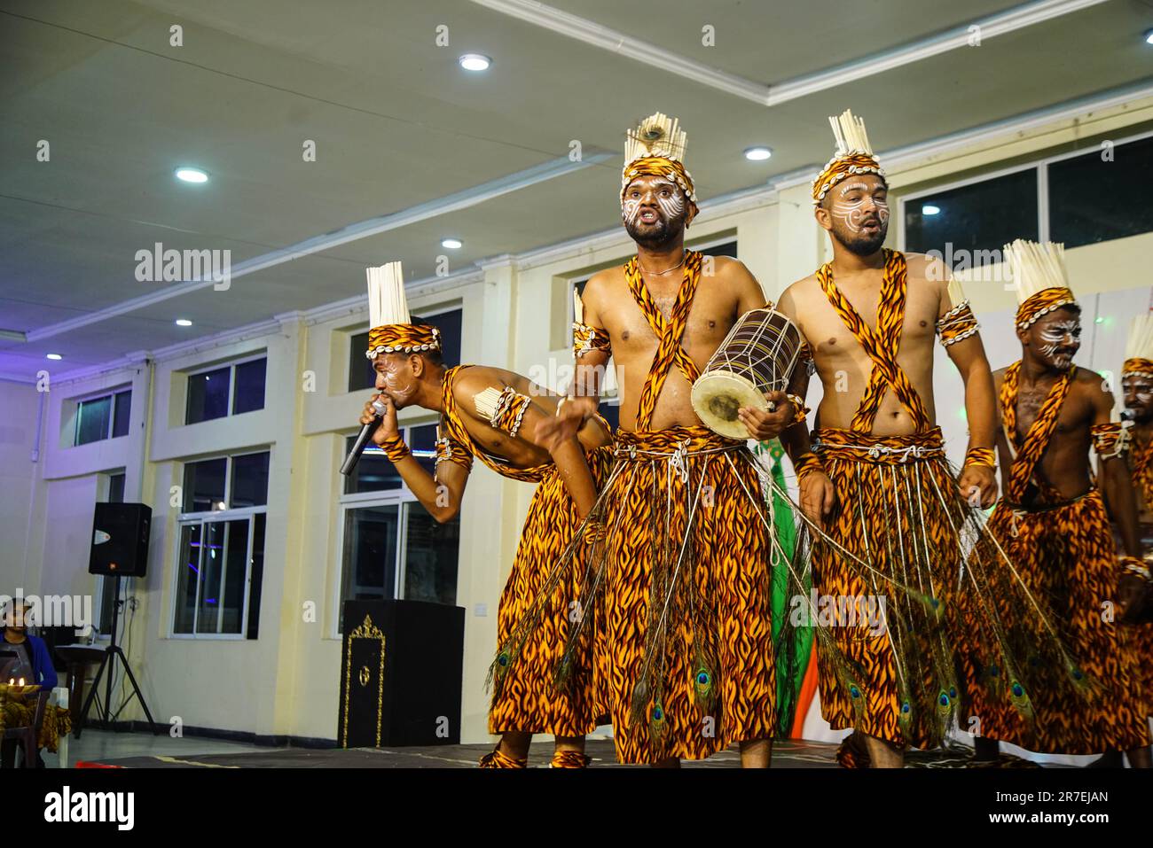 Members of the Sidi Dhamaal Sidi Goma - Saiyad Akbarmiya Gulamali ...