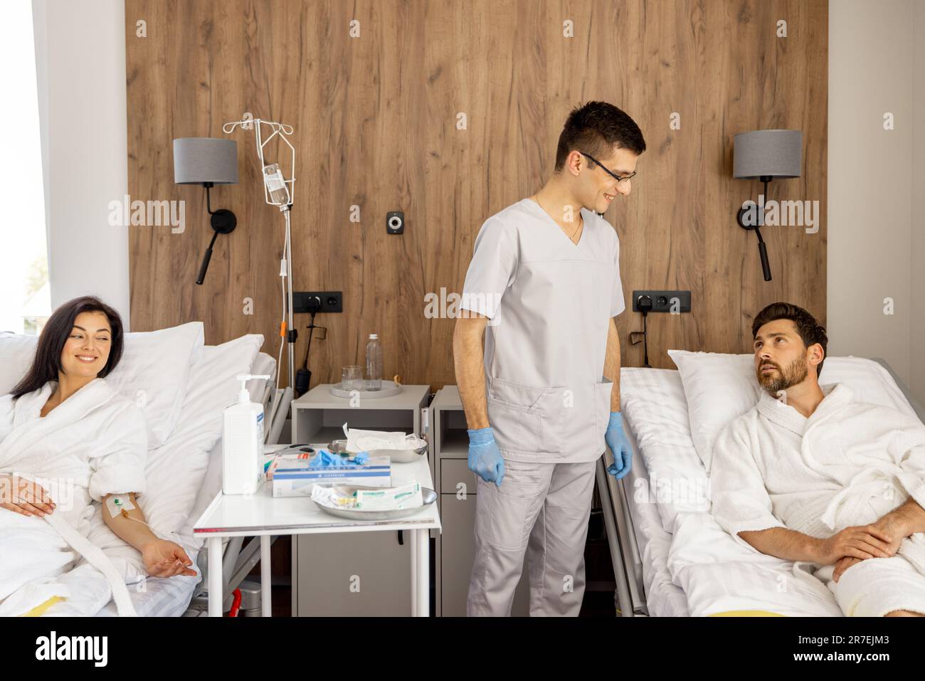 Nursing procedures hi-res stock photography and images - Alamy