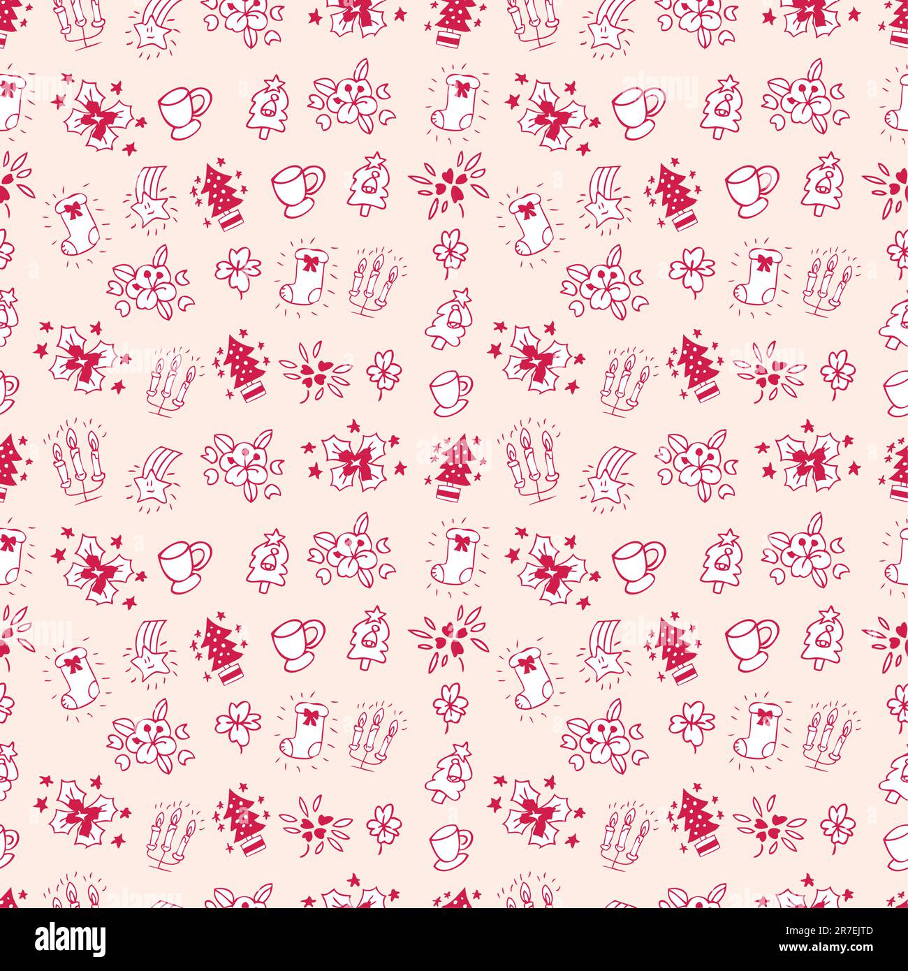 Christmas - seamless pattern,vector illustration Stock Vector Image ... Christmas - seamless pattern,vector illustration Stock Vector Image ...