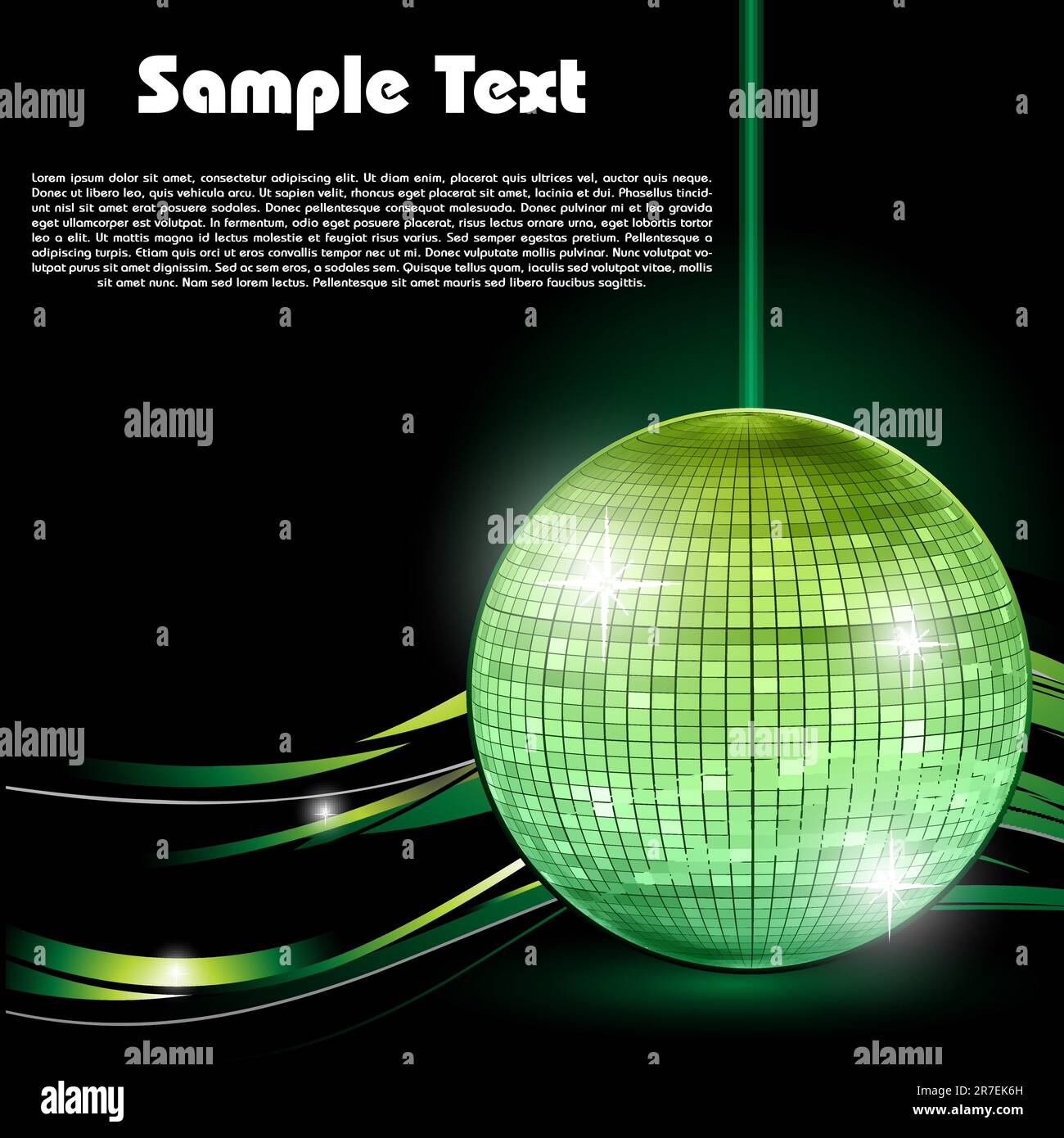 illustration of music card Stock Vector Image & Art - Alamy