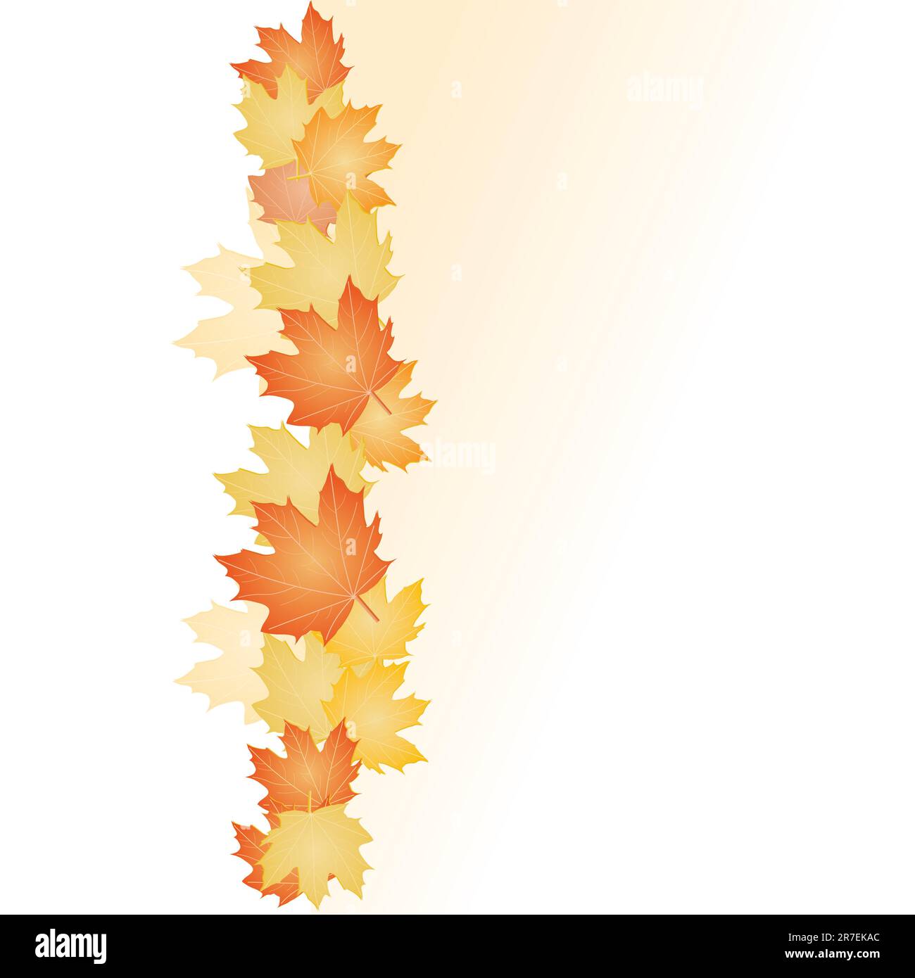 Abstract backgrounds with fall Leafs - vector illustration Stock Vector ...