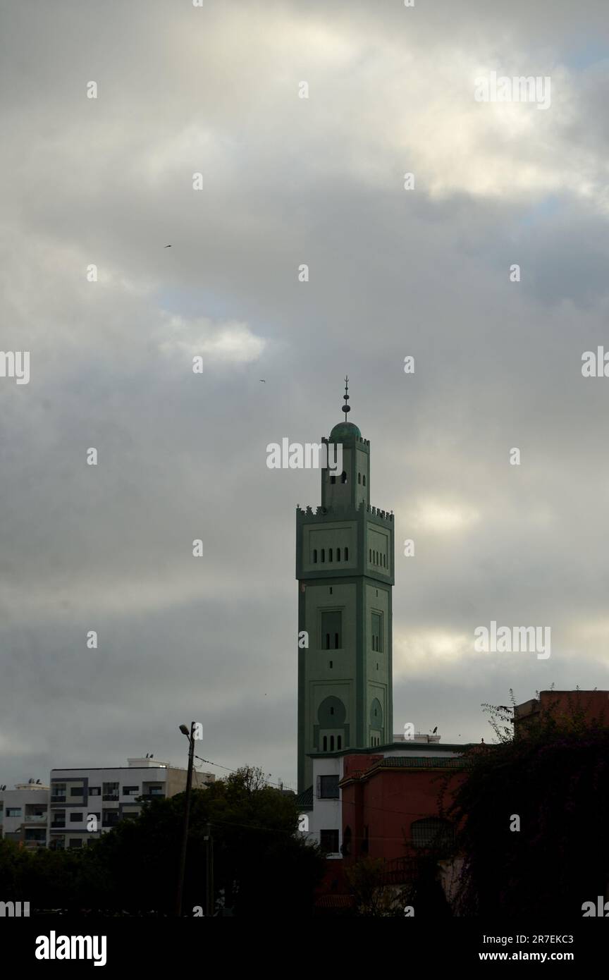 Green mosque in morocco Stock Photo - Alamy