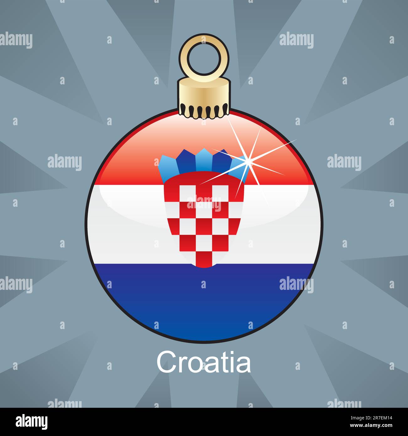 Places in croatia Stock Vector Images - Alamy