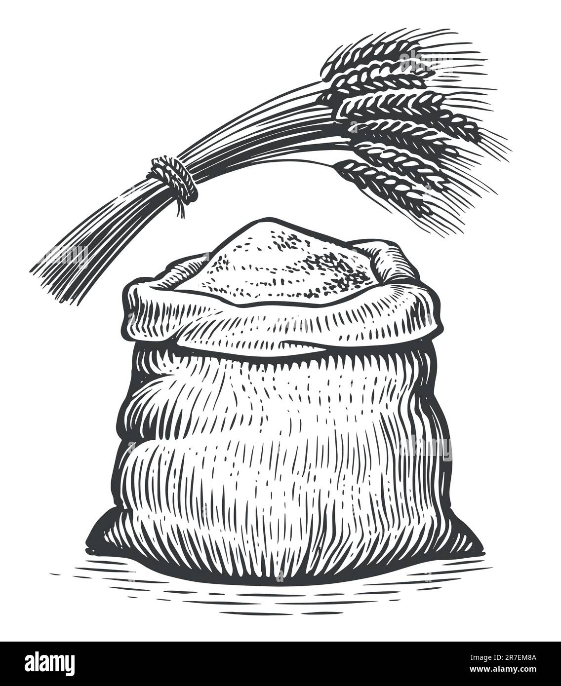 Grain corn cereals food raw Black and White Stock Photos & Images - Alamy