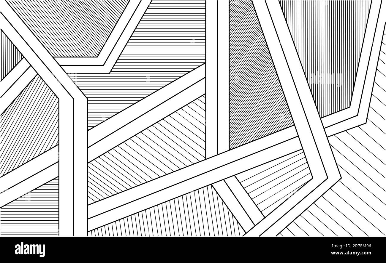 Interweaving of lines Stock Vector Images - Alamy