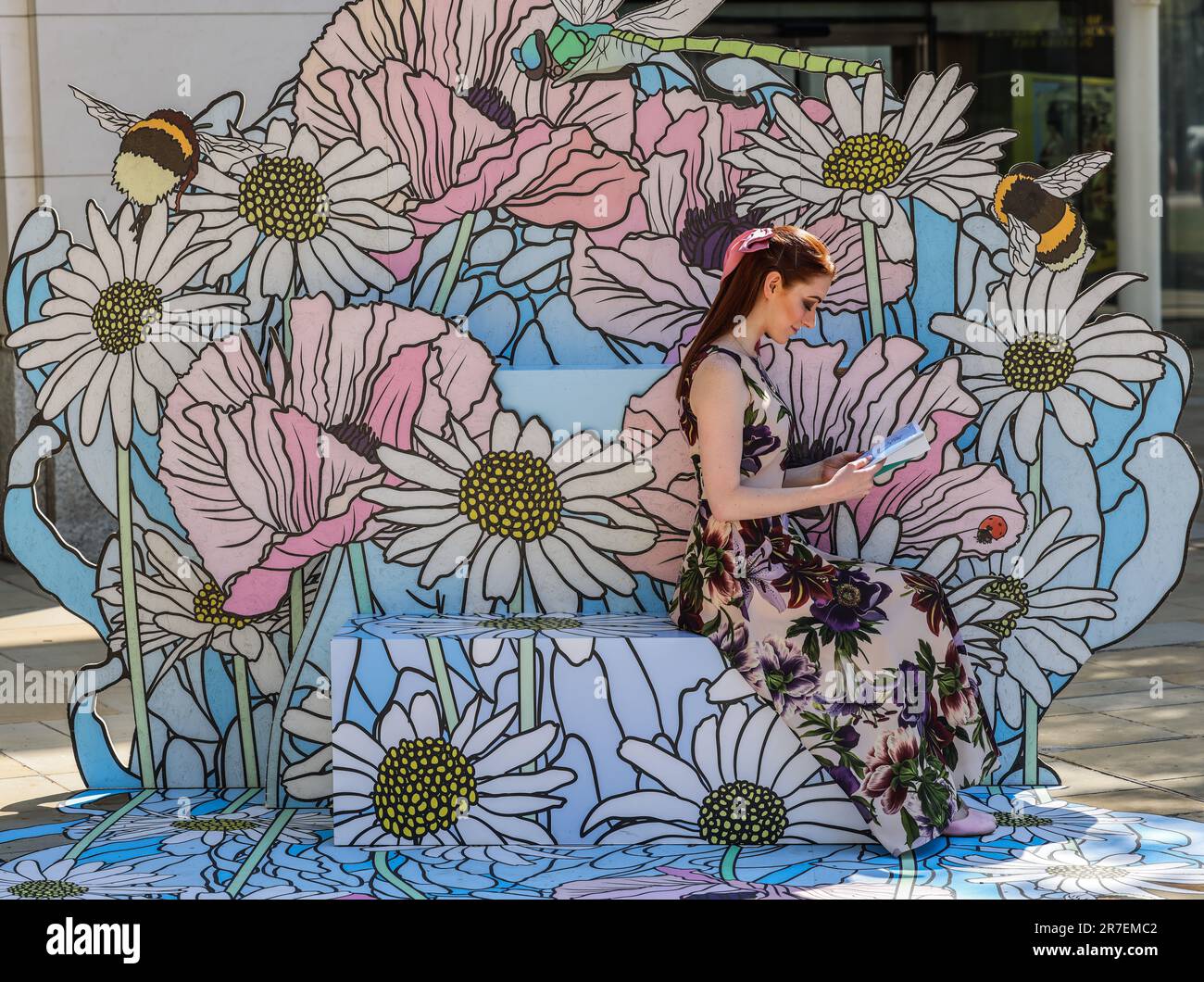 London, UK. 15th June, 2023. Flower Clouds by Baker & Borowski (Kings ...