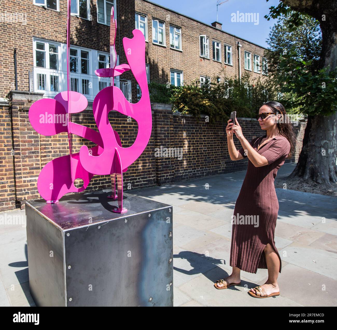 London, UK. 15th June, 2023. Pinga by Misha Milovanovich (High Street ...