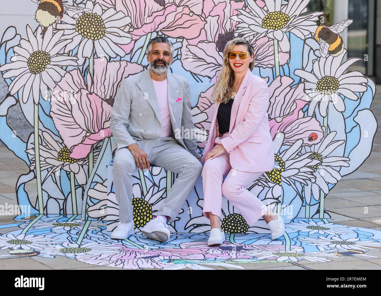 London, UK. 15th June, 2023. Flower Clouds by Baker & Borowski (Kings ...