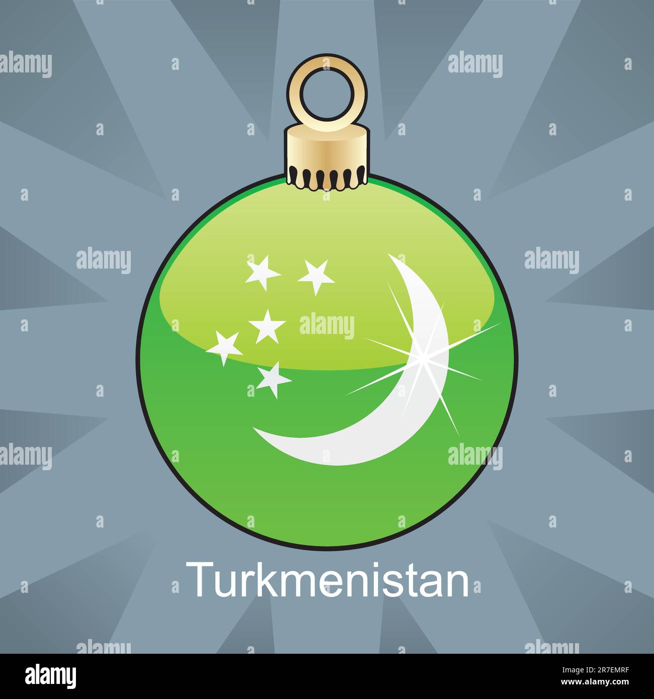 Turkmenistan official flag hi-res stock photography and images - Alamy