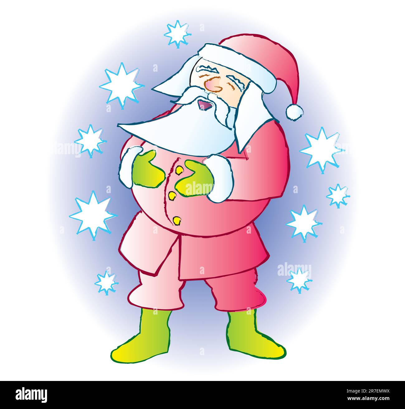 Jolly santa claus hi-res stock photography and images - Alamy