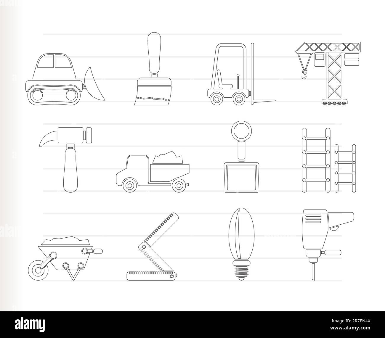 Steam construction Stock Vector Images - Alamy