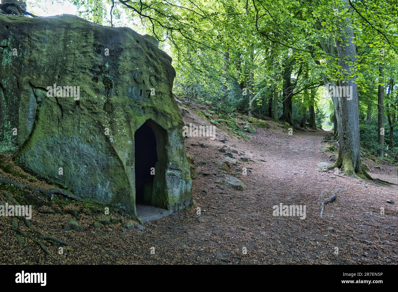 Falling foss hermitage hi-res stock photography and images - Alamy