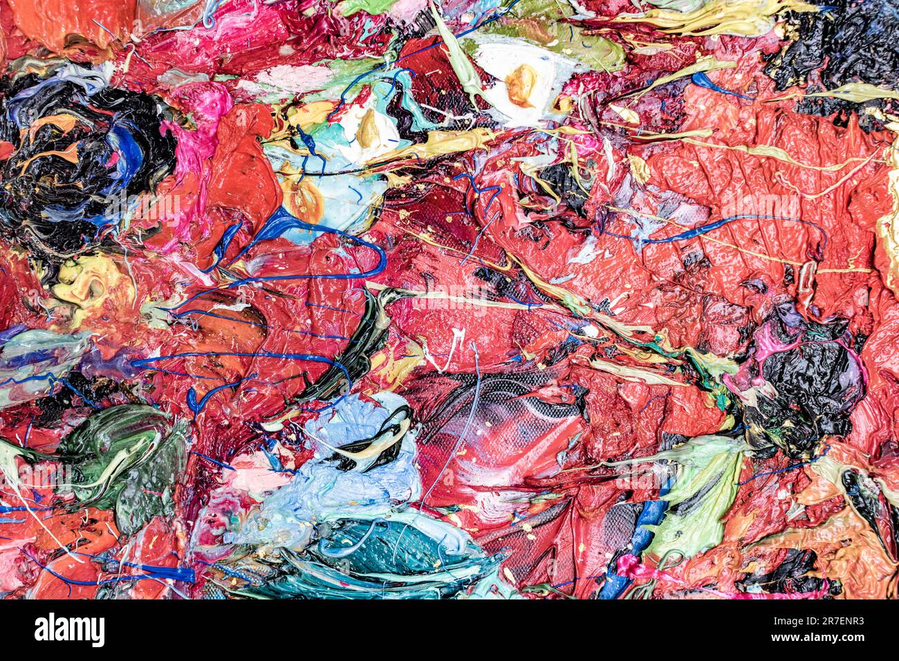 Textured plaster and paint background to create a background or ...