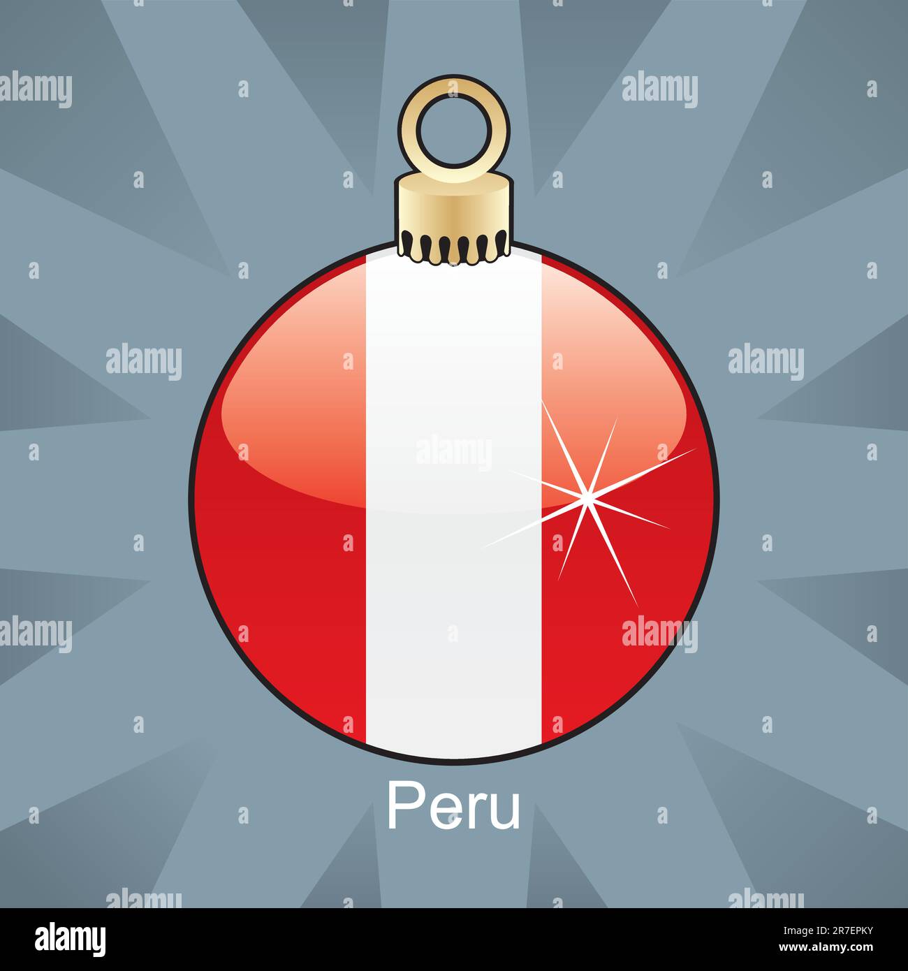 Editable peru flag vector hi-res stock photography and images - Alamy