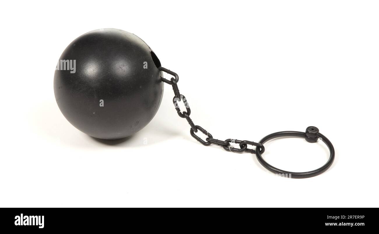 Ball and chain vintage hi-res stock photography and images - Alamy