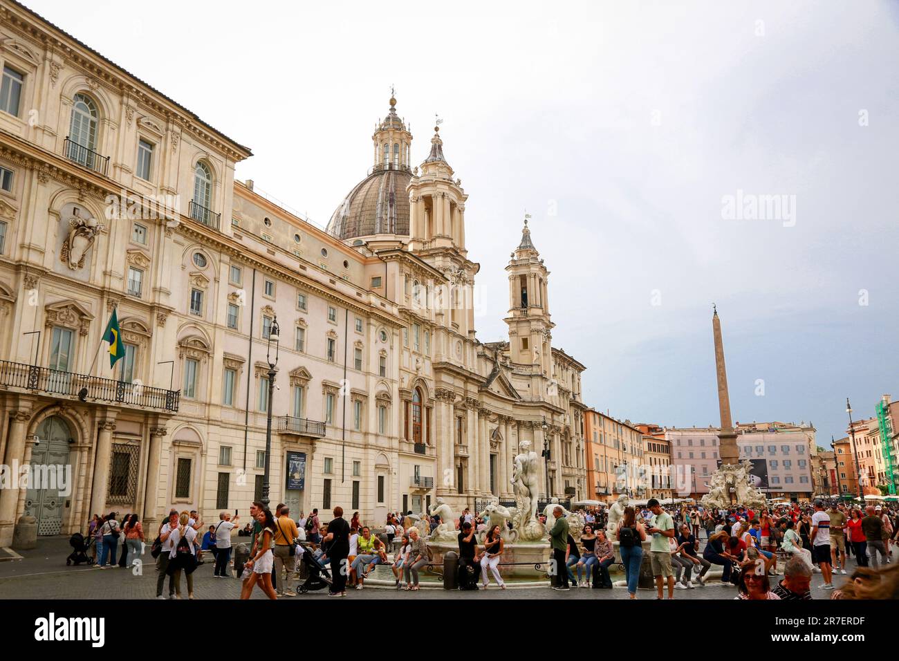 The interior of the Pantheon, in Rome, italy Stock Photo - Alamy