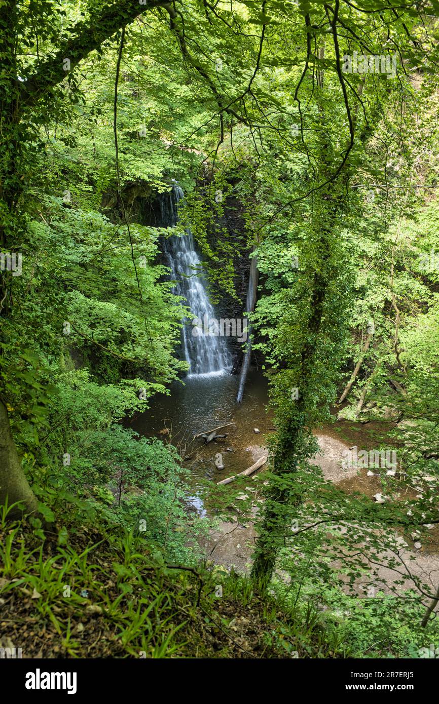 Falling foss waterfall hi-res stock photography and images - Alamy