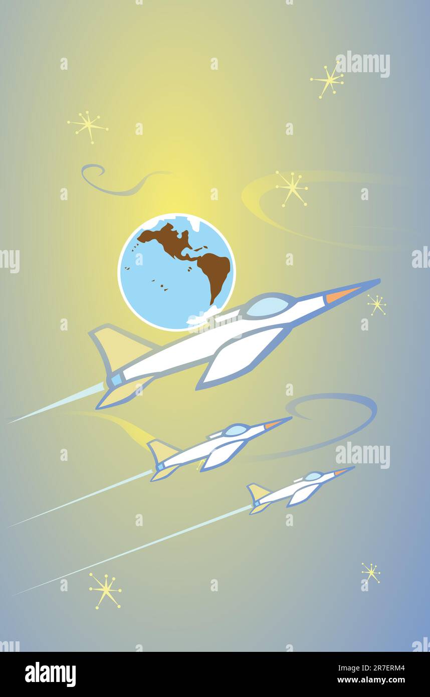 Star jet Stock Vector Images - Alamy