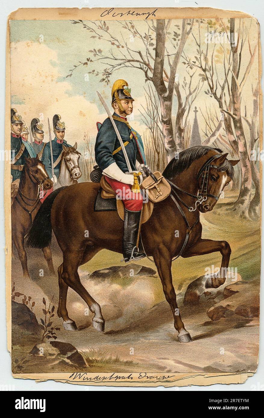 Austrian cavalry uniform hi-res stock photography and images - Alamy