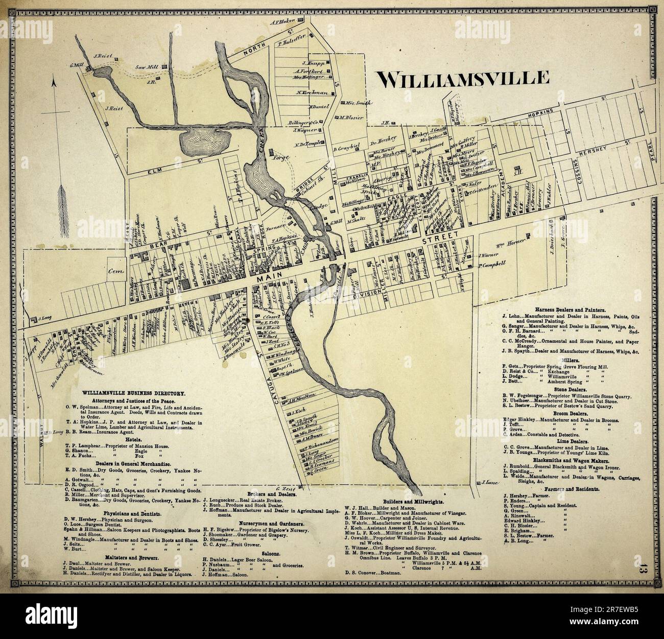 Glen Falls Williamsville Ny Map