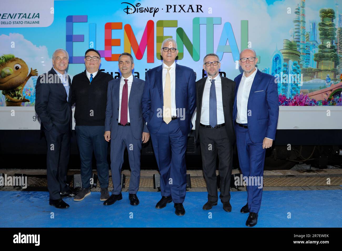 Rome, Italy. 15th June, 2023. Rome, Termini station, photocall of the ...