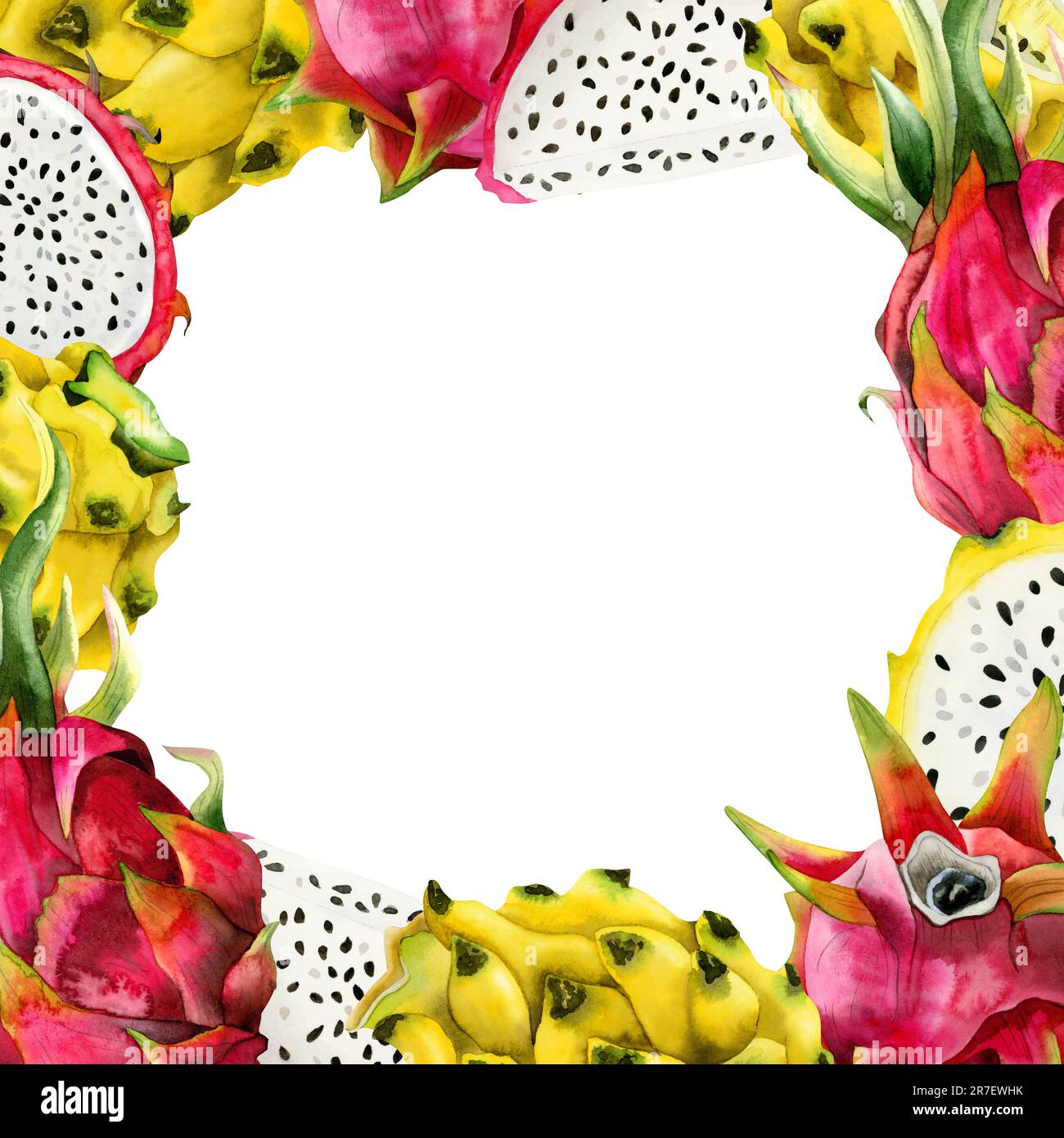 Watercolor illustration space frame hi-res stock photography and images ...