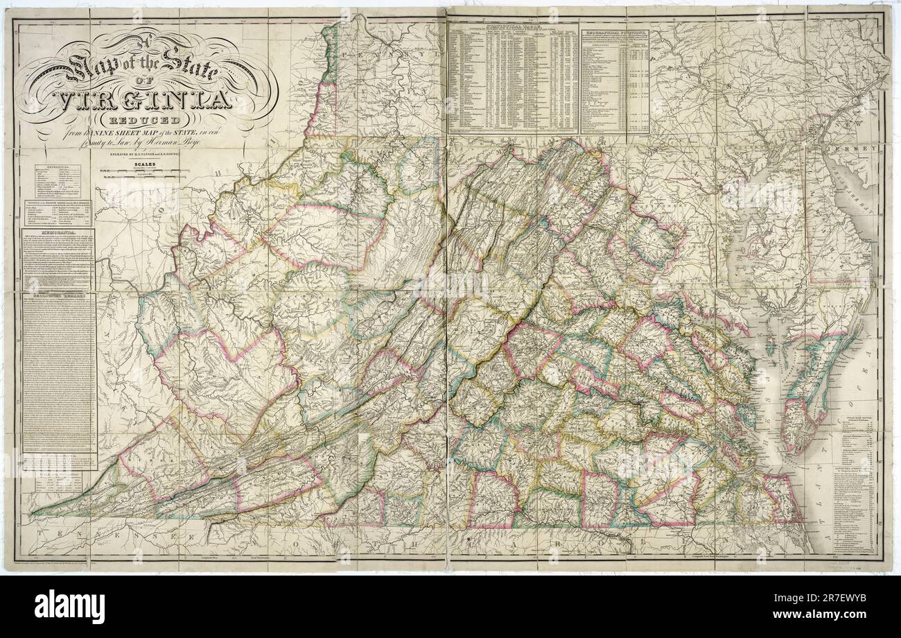 Map of united states 1786 hi-res stock photography and images - Alamy