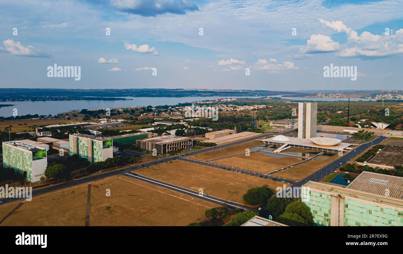 National Congress of Brazil - Seat of the two Houses of Legislative ...
