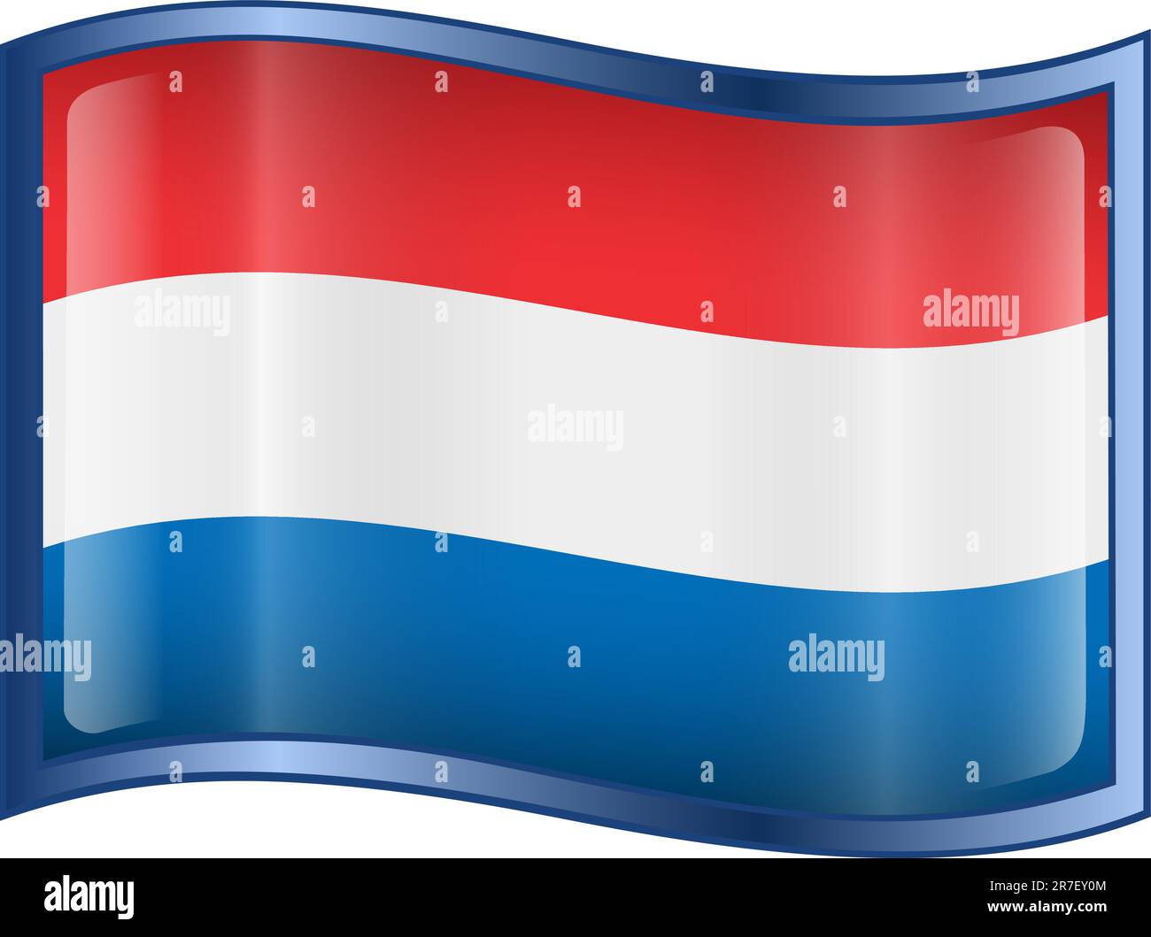 Flag netherlands dutch banner on Stock Vector Images - Alamy