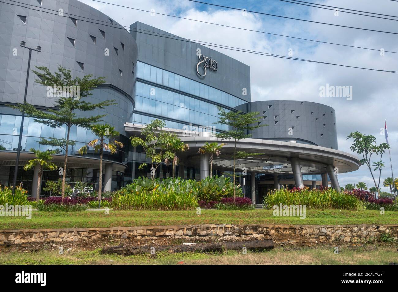 Gaia Bumi Raya City Mall landscapes, Pontianak, West Indonesia, Borneo ...