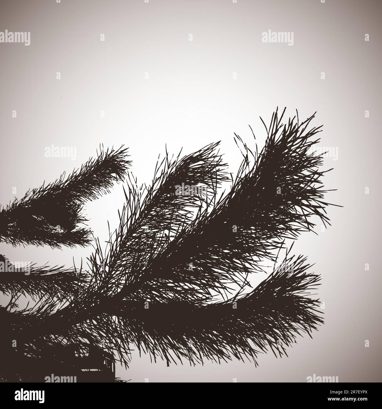 Abstract background with tree. vector illustration Stock Vector Image ...