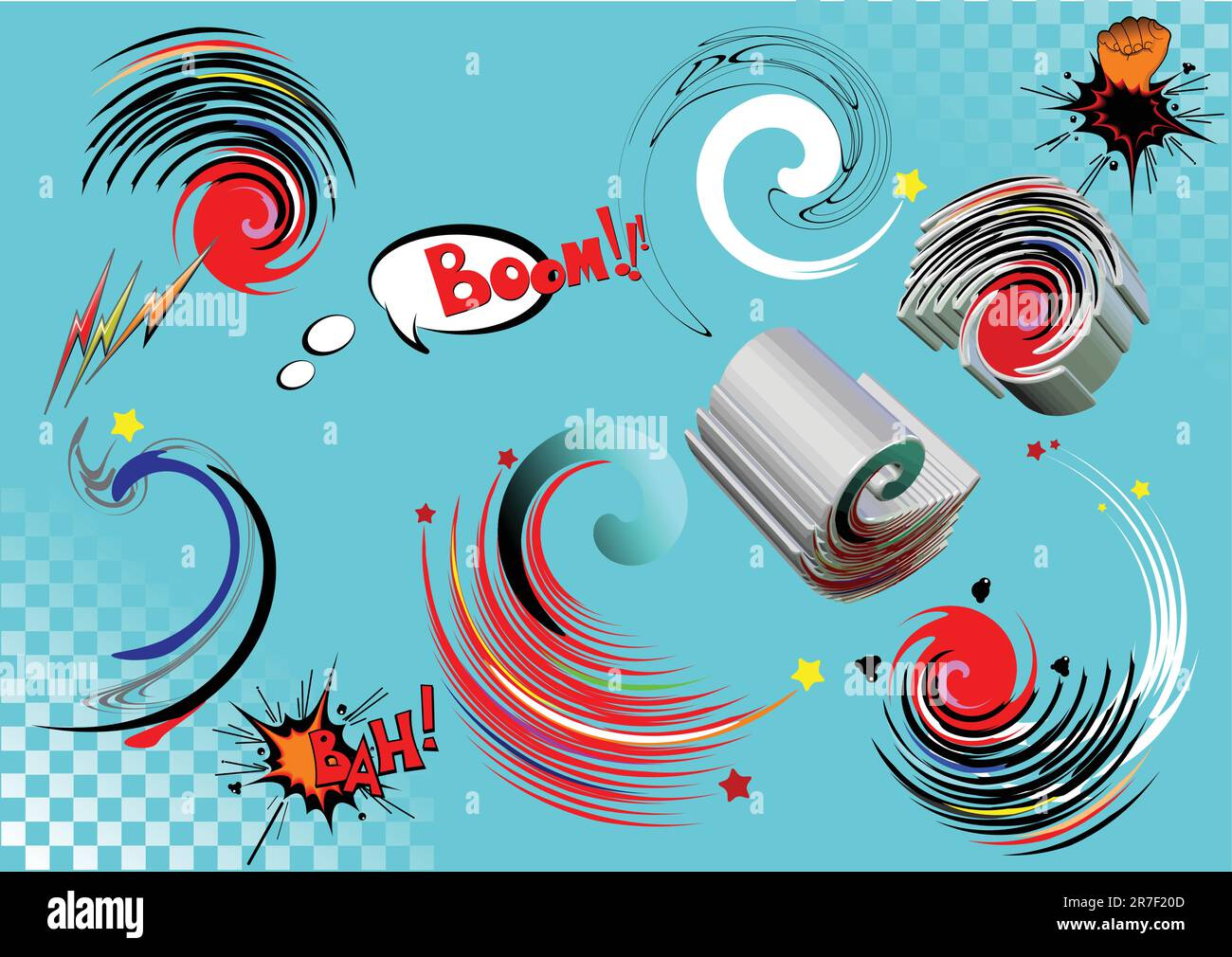 Big set of comic elements for your design Stock Vector Image & Art - Alamy