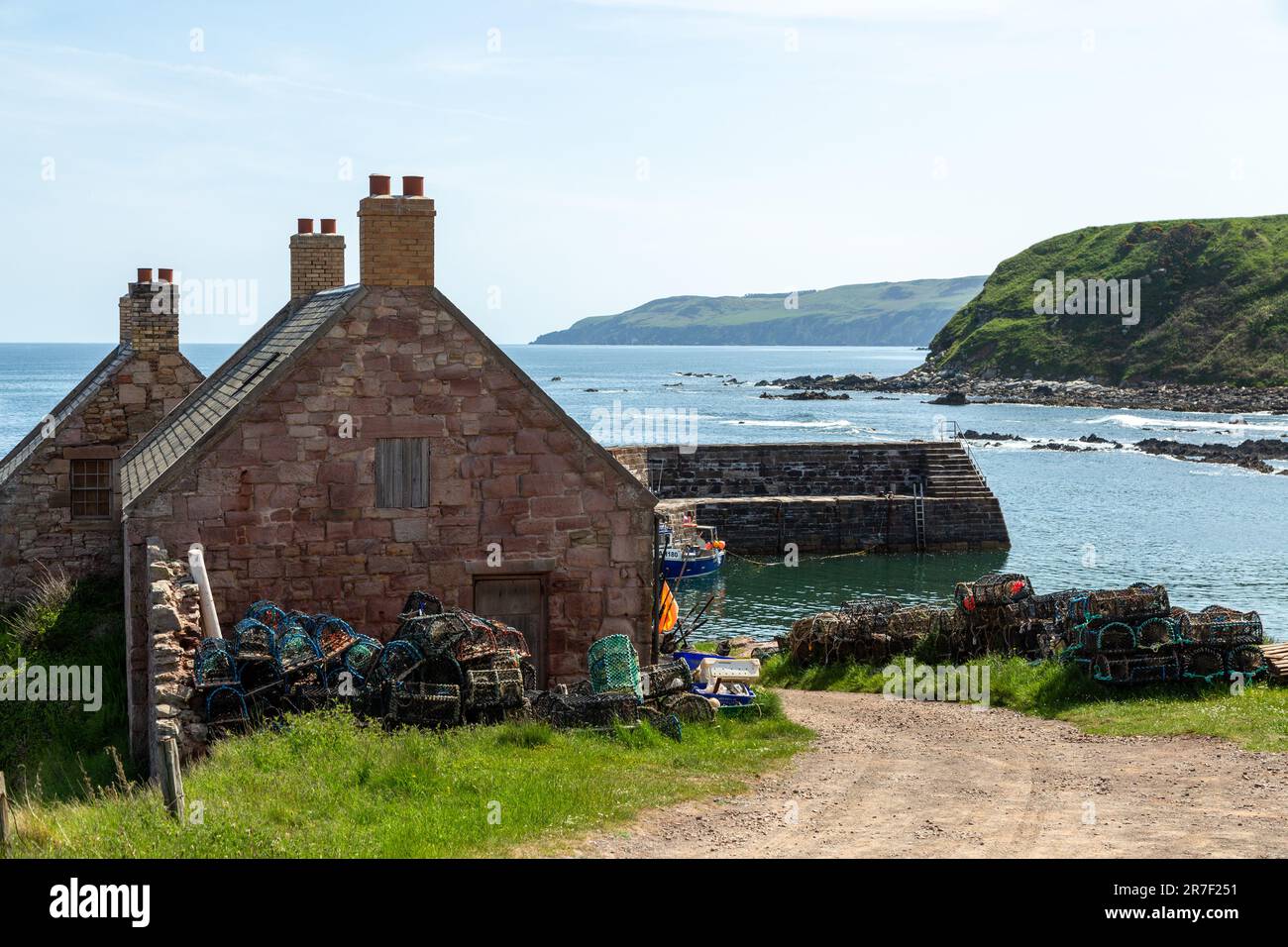 Cove Harbour is one of the hidden gems of South East Scotland, Scottish ...