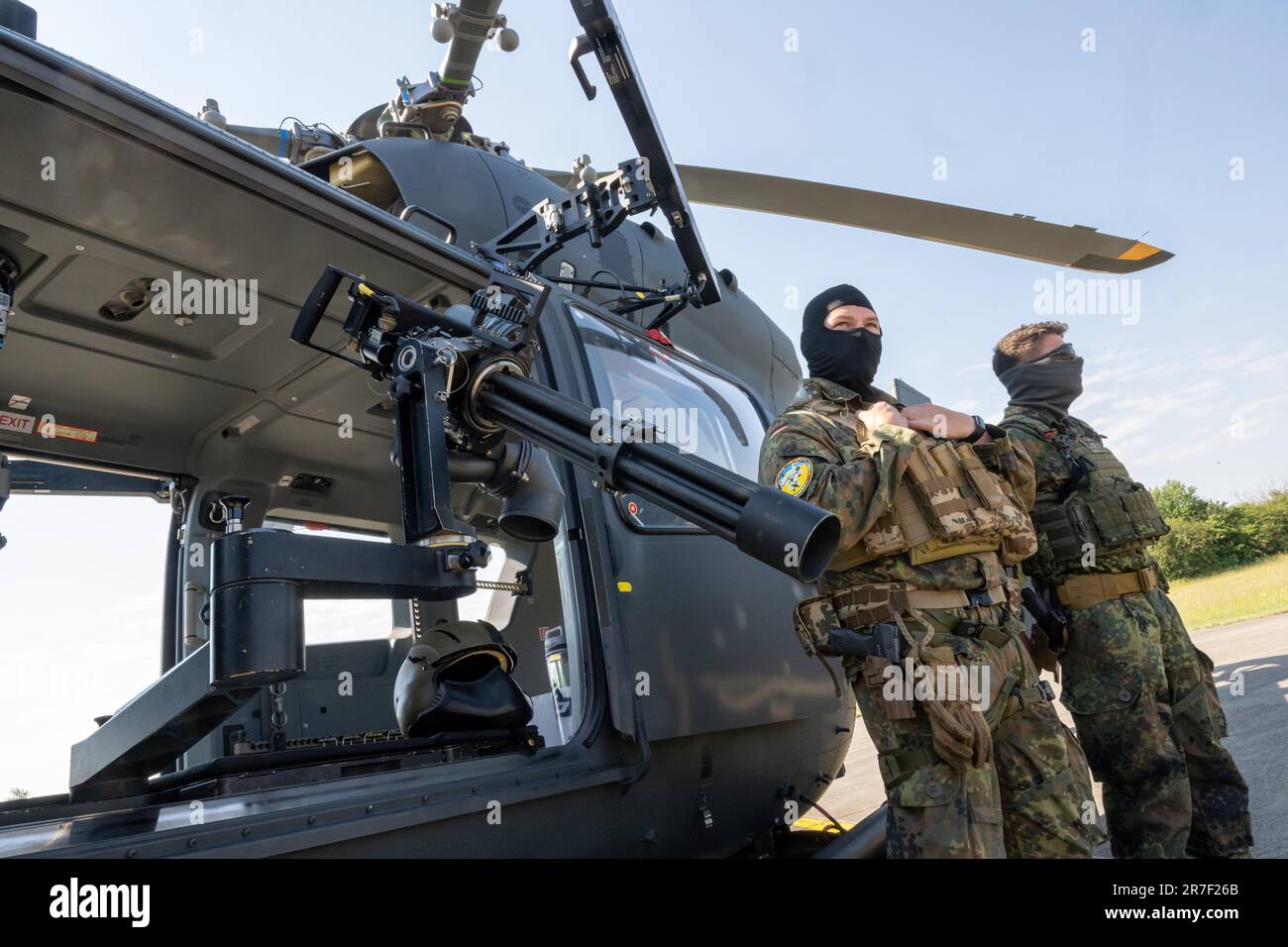 Graben, Germany. 15th June, 2023. Soldiers of the Army Special Forces ...