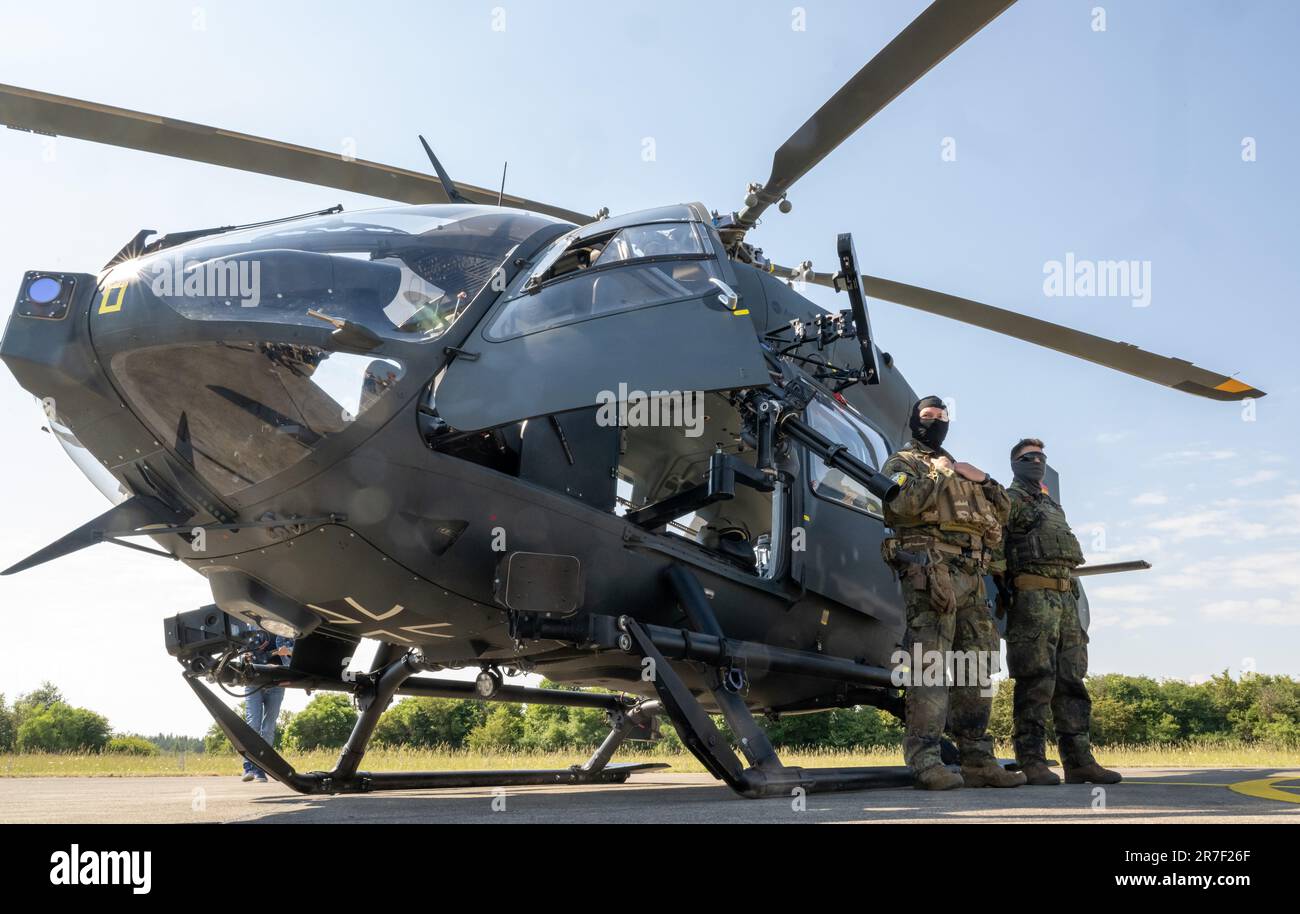 Graben, Germany. 15th June, 2023. Soldiers of the Army Special Forces ...