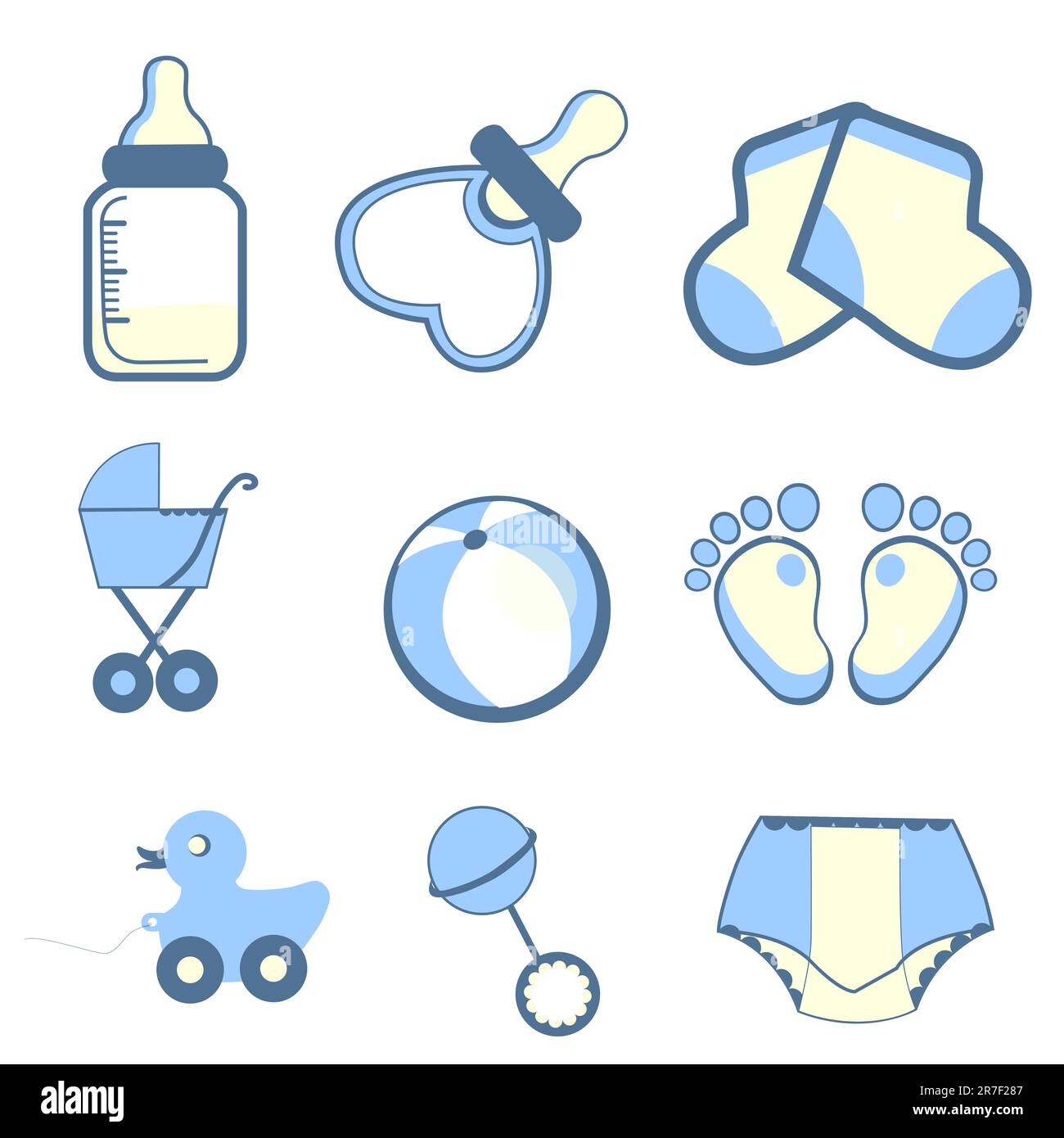 Small duck on background Stock Vector Images - Alamy